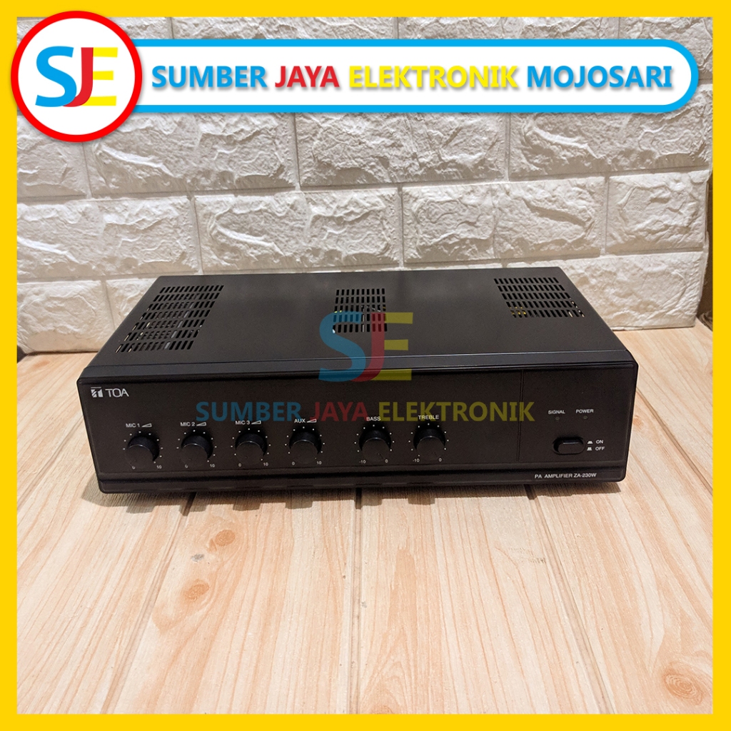 30 watt Toa Amplifier / Original Toa Power ZA-230 / Toa Mixer Amplifier | Shopee Malaysia