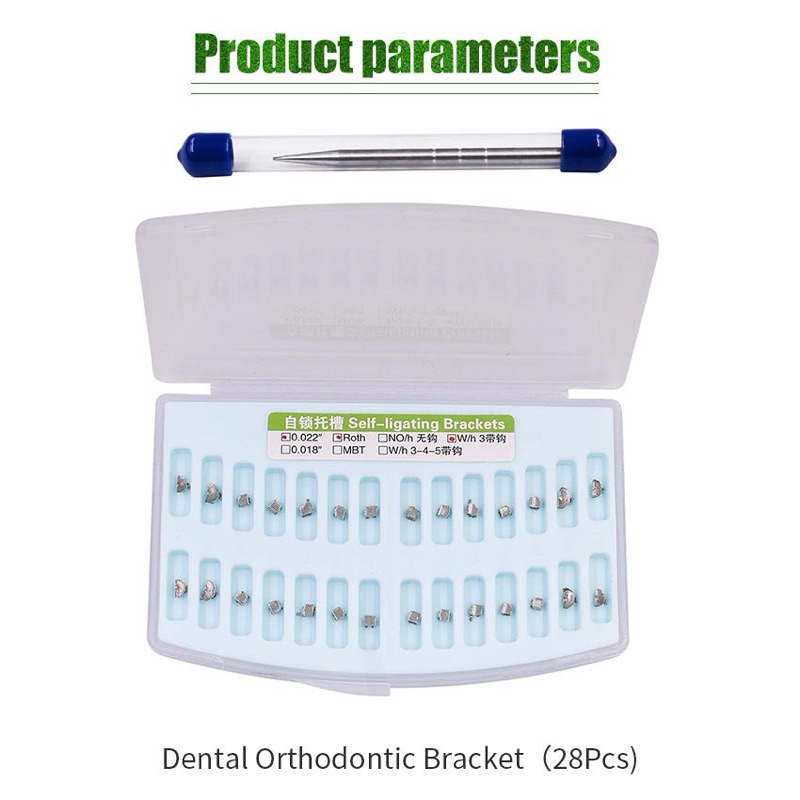 Ortho Bracket Orthodontic Dental Bracket Self-ligating Braces For ...