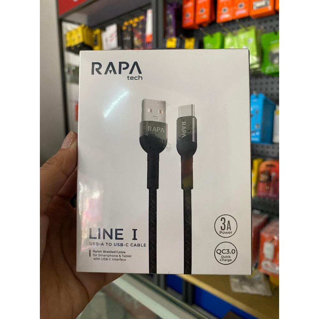 Rapa Tech DC1011 Data Cable Type C 3.0 USB to Type C 100cm Nylon Braid ...