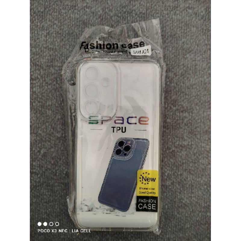 Samsung A24 clear case TPU softcase clear transparent case | Shopee ...
