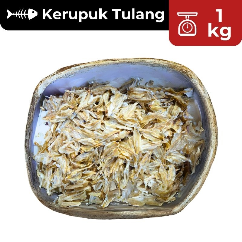 1kg SUPER Thin Kalapan Salted Fish/Feed Salted Fish/Pakkang/Bone ...