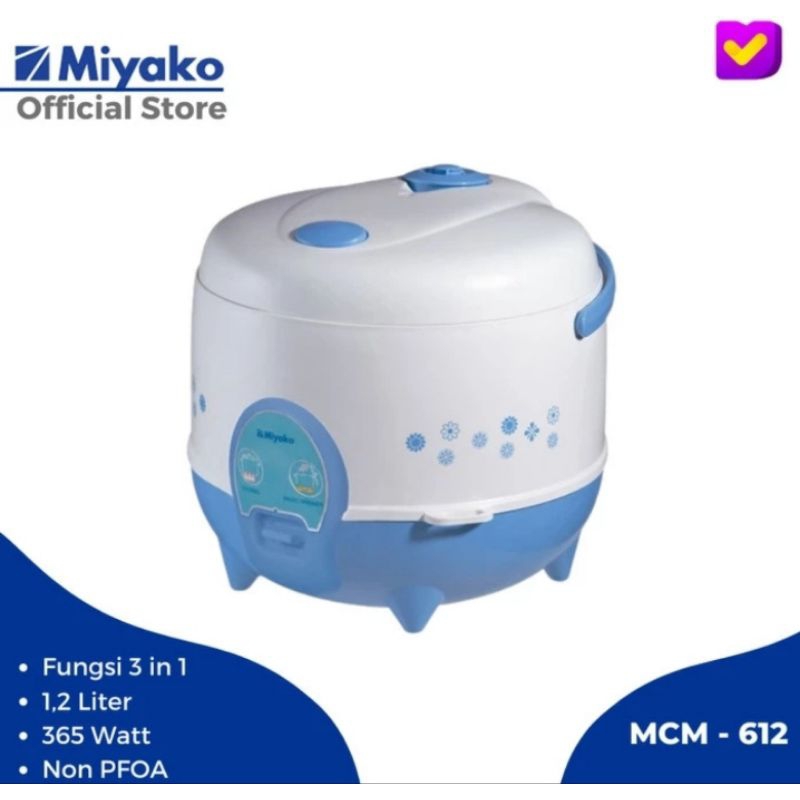 Miyako MCM-612 Magic Warmer Plus 1.2L 3in1. | Shopee Malaysia