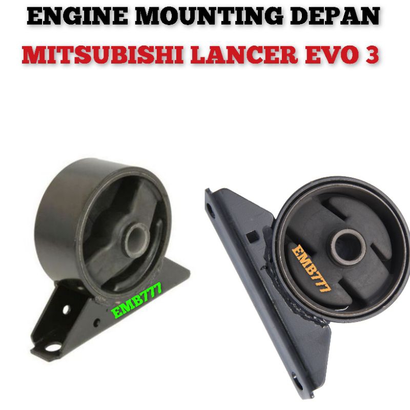 MESIN Engine MOUNTING MITSUBISHI LANCER EVO 3 EVO3 ENGINE Mount Front ...
