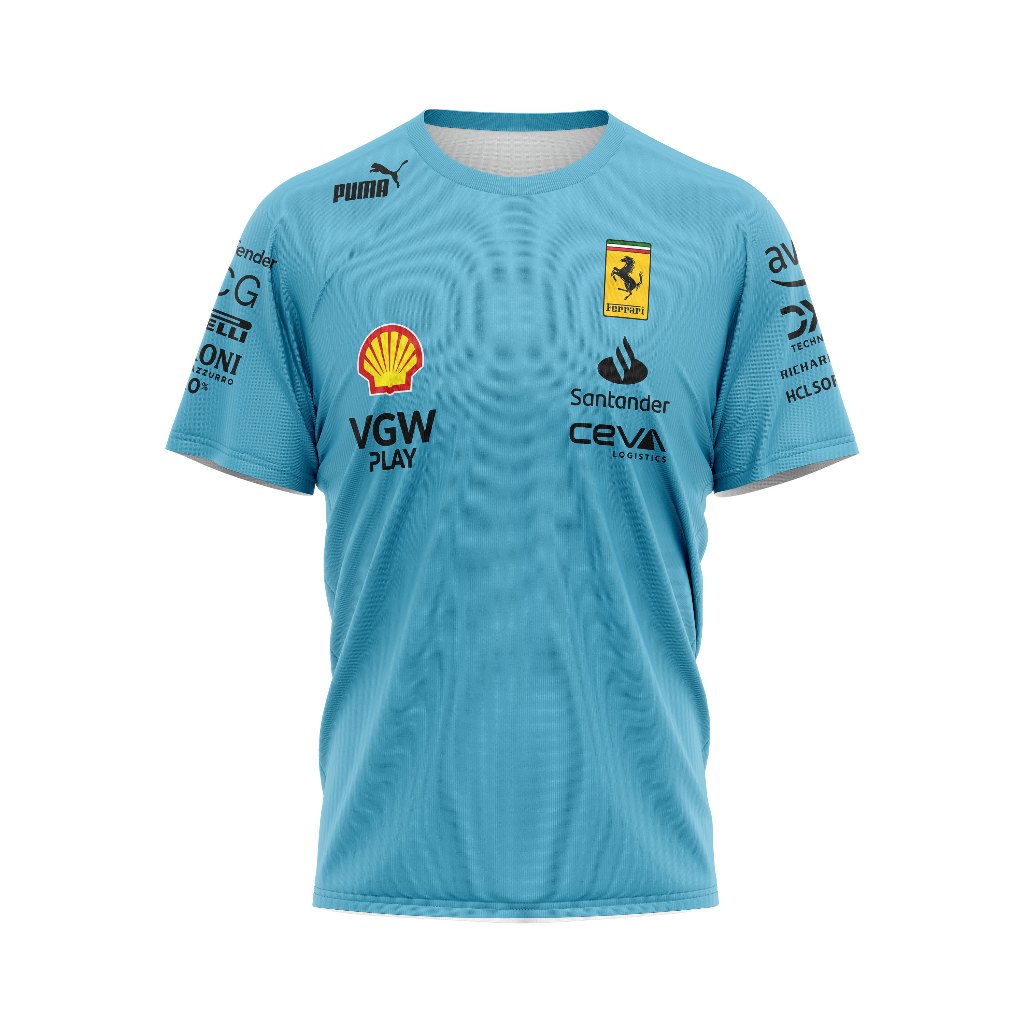 Gameplane - Men's Clothes Jersey T-shirt F1 Ferrari FIA 2024 Special ...