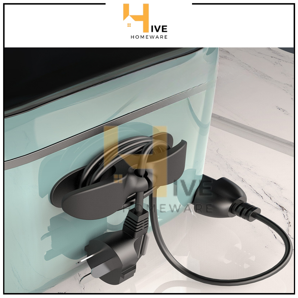 Hive Electrical Cable Winder Plug Attachment Clip Organizer Cable Power ...
