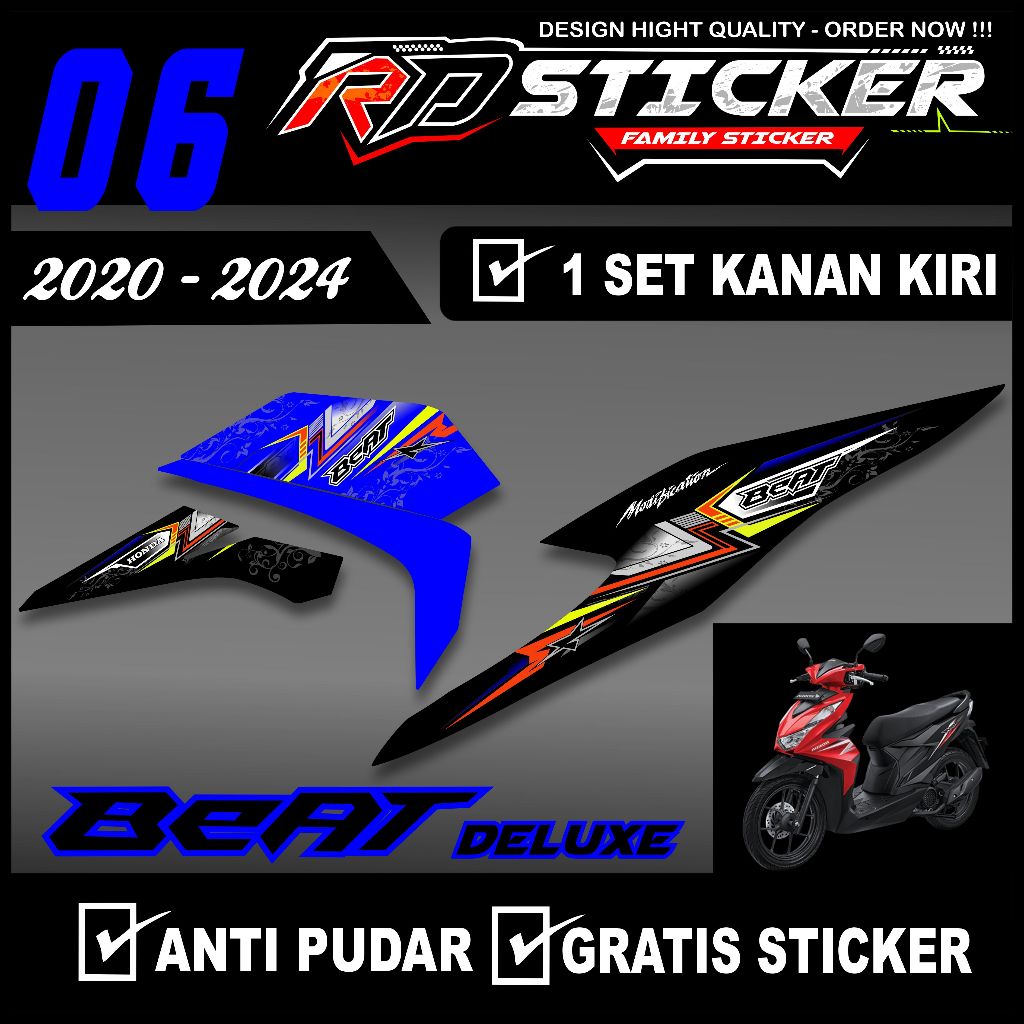 Striping beat NEW deluxe STREET 2020 2021 2022 2023 2024 - sticker ...