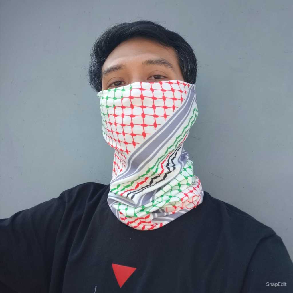 Keffiyeh Buff / Kufiya Buff / Keffiyeh Bandana / Kufiya Bandana ...