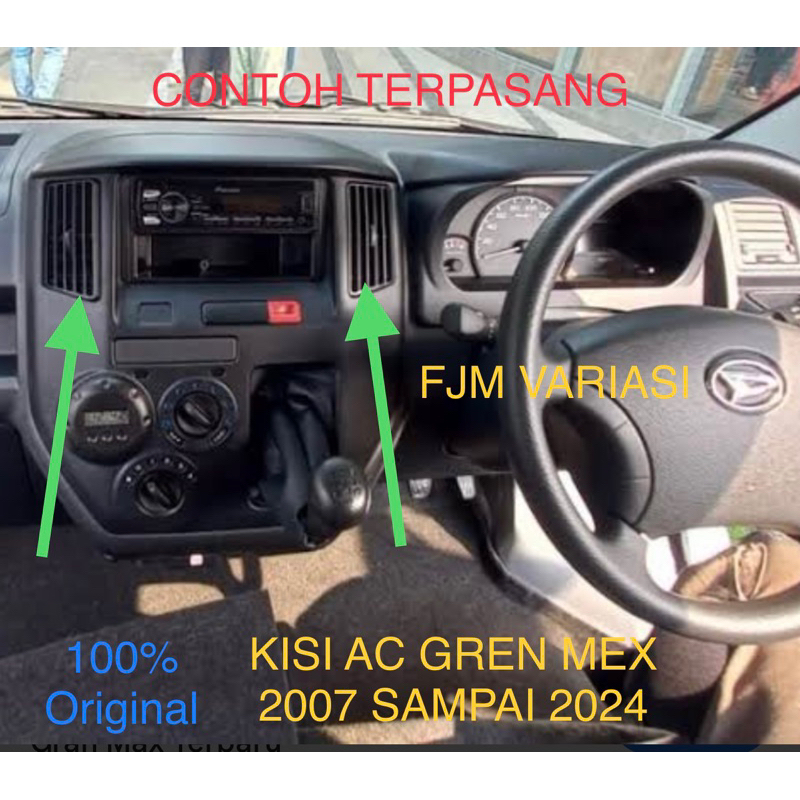 DAIHATSU GRAN MAX GREN MEX ORIGINAL UNIVERSAL DASHBOARD AIR CISI AC ...