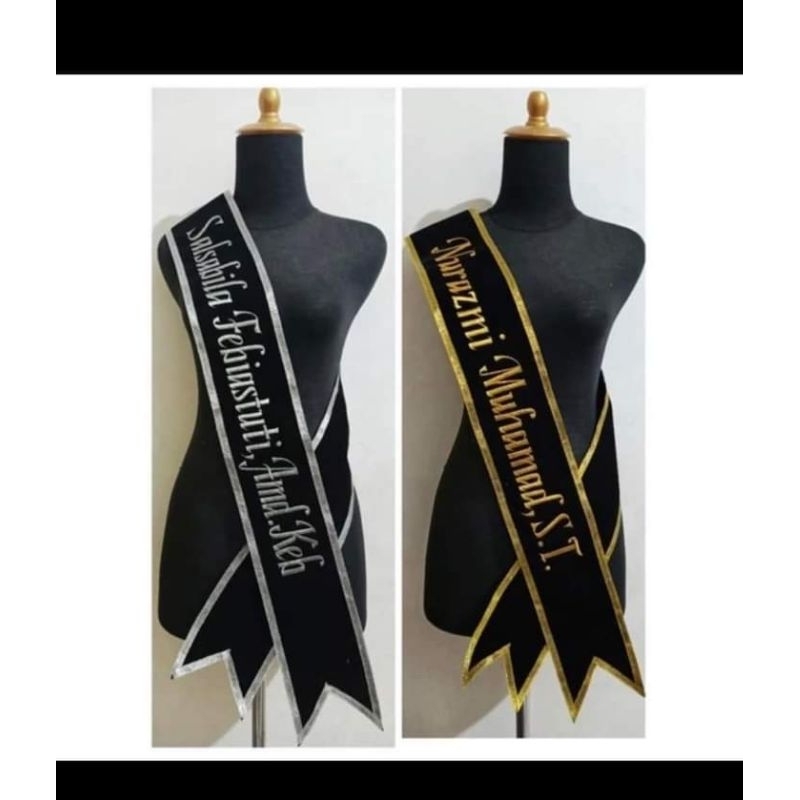Sash/sash/ Graduation sash (Flash) | Shopee Malaysia