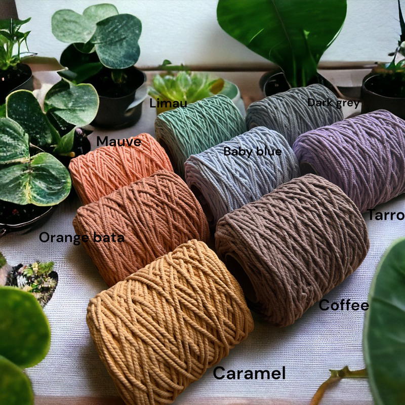 KATUN 1kg colored cotton rope | Shopee Malaysia