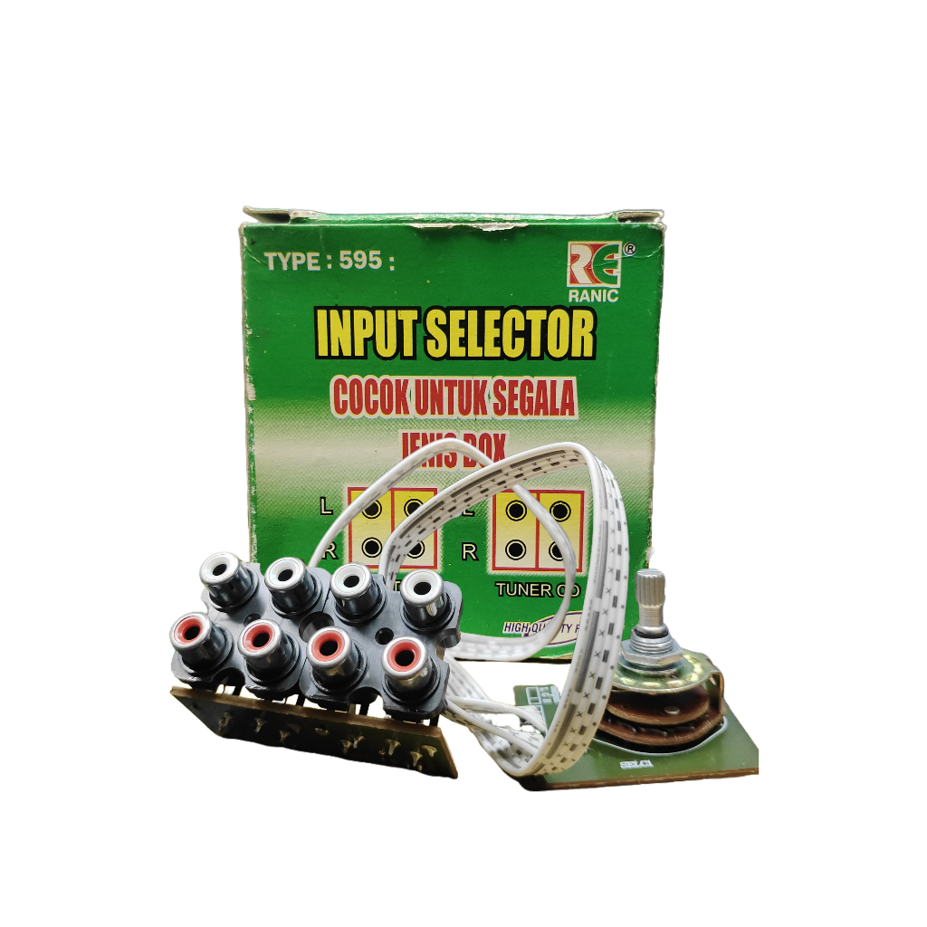 Input selector ranic switch rotary parametric sound audio amplifier ...