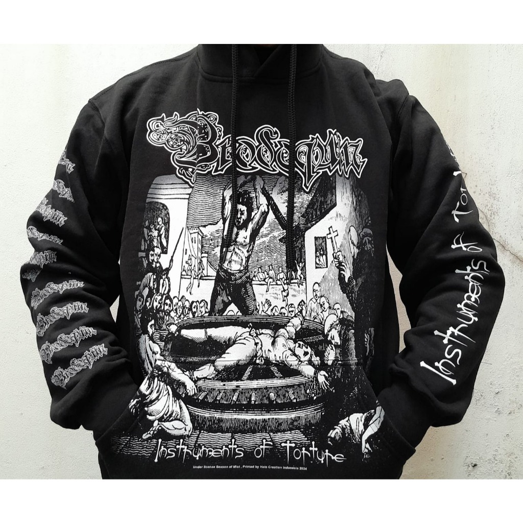 Original BRODEQUIN HOODIE - Instrument Of Torture | Shopee Malaysia