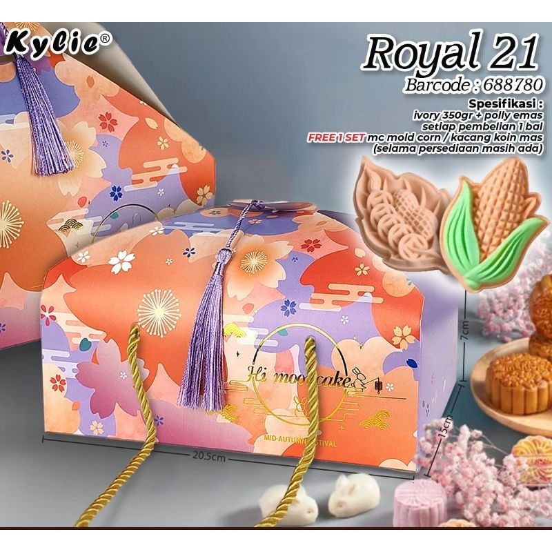 Exclusive box mooncake 75gr box mooncake Contains 6 Boxes mooncake ...