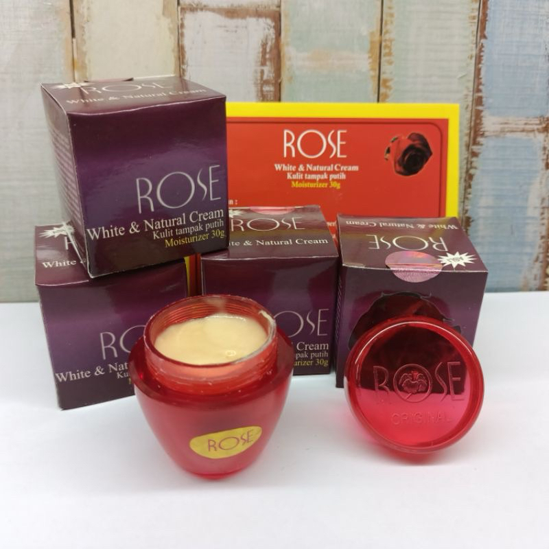 (Retail) Cream ROSE Whitening Super Pot Embossed | Shopee Malaysia