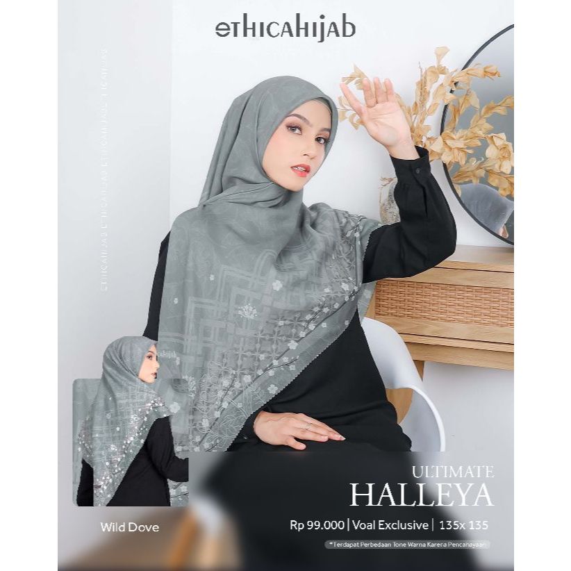 Ethica HIJAB 100% ORI - Antem SERIES - ULTIMATE HALLEYA - Mockup ...