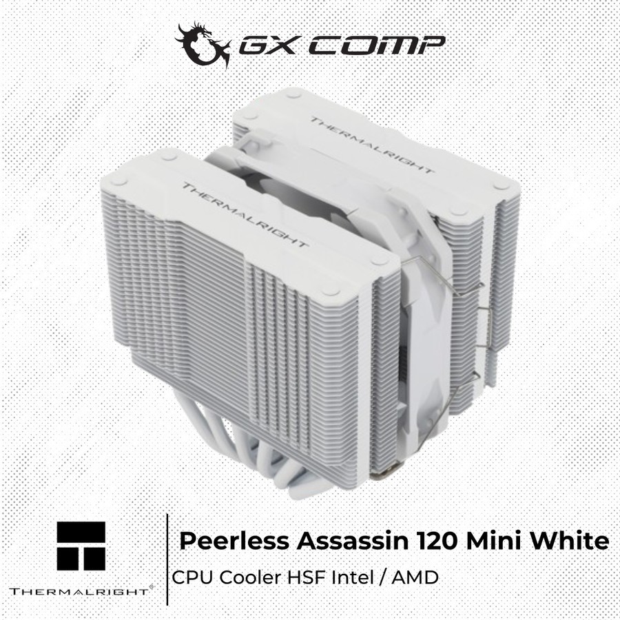Thermalright Peerless Assassin 120 Mini White | Cpu Cooler 6 Heatpipe ...