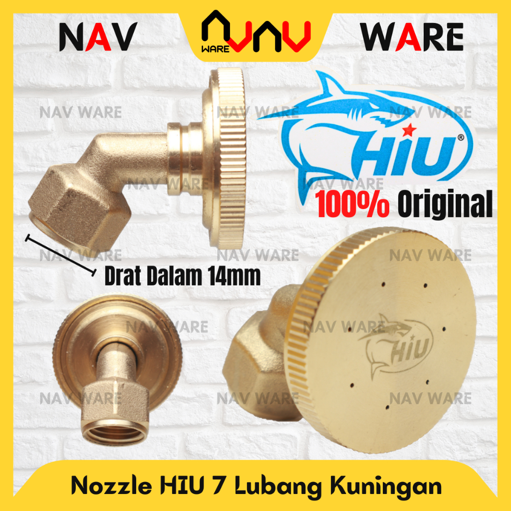 Original Shark Nozzle 7-hole Bent Brass Adjustable Electric Sprayer ...