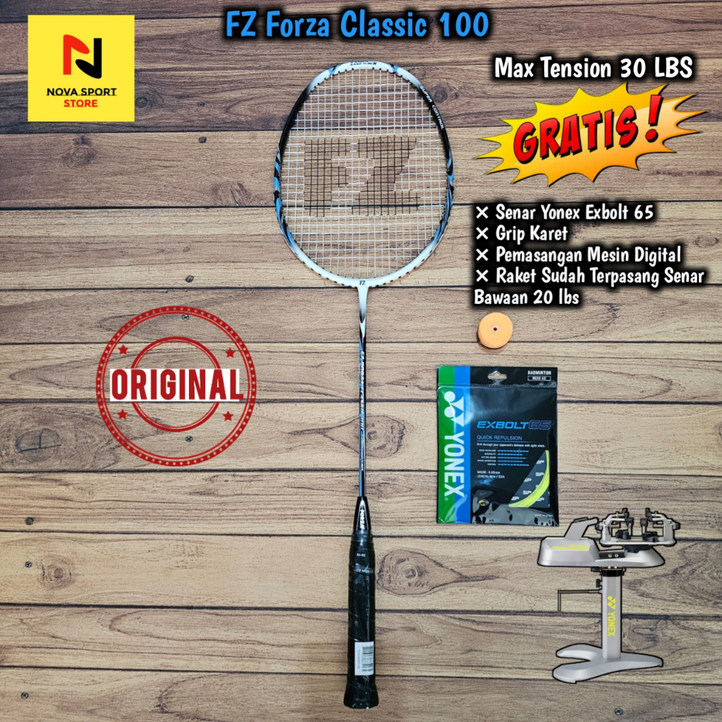 Forza Classic 100 Badminton Racket | Shopee Malaysia