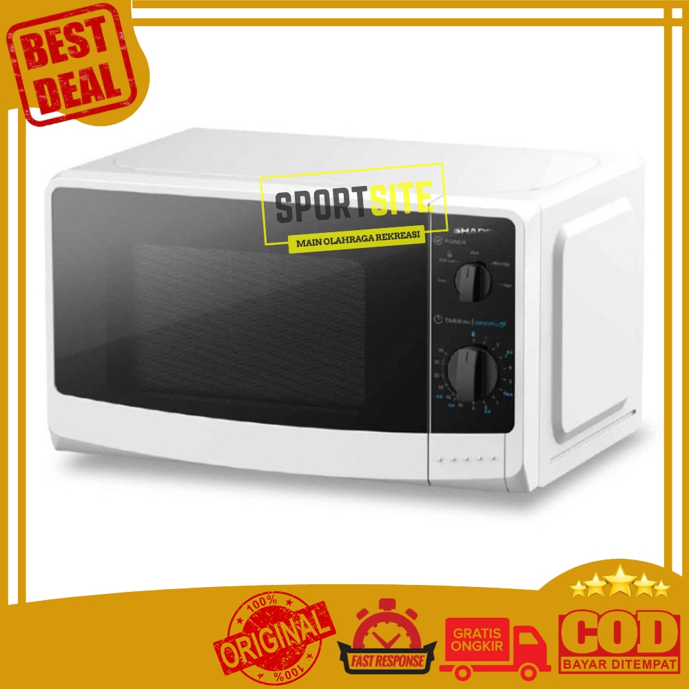 Microwave Oven Sharp R-220MA-WH 20 Liter 450w Low Watt Kitchen Set ...