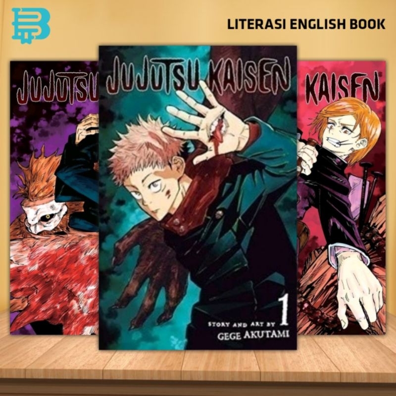 Komik Manga Jujutsu Kaisen Vol. 1-26 by Gege Akutami English | Shopee Malaysia