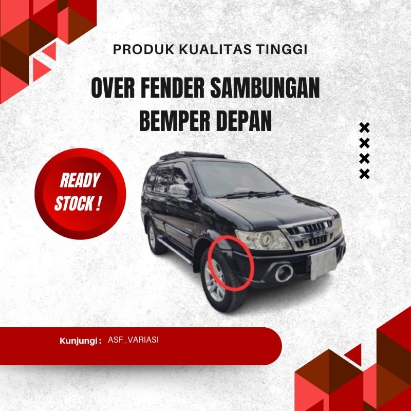 Over FENDER Front Bumper Connection ISUZU PANTHER GRAND TOURING ...