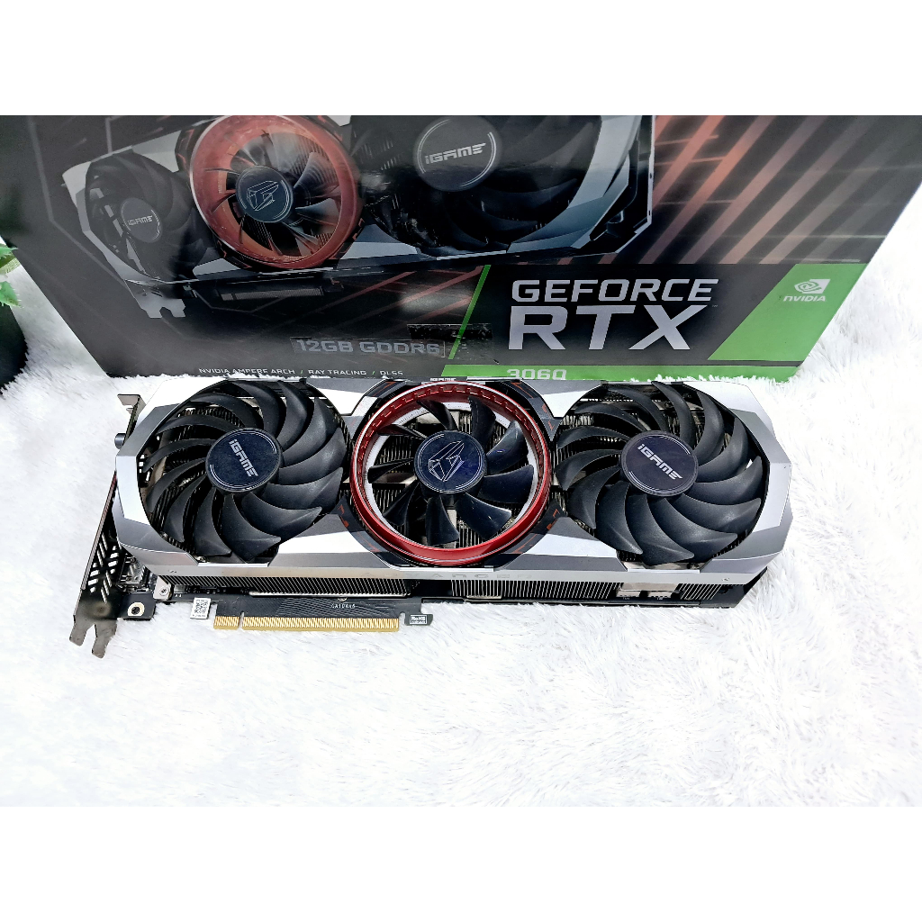 Vga Colorful Igame RTX 3060 Advanced OC 12GB DDR6 Triple Fan 2025 Box ...