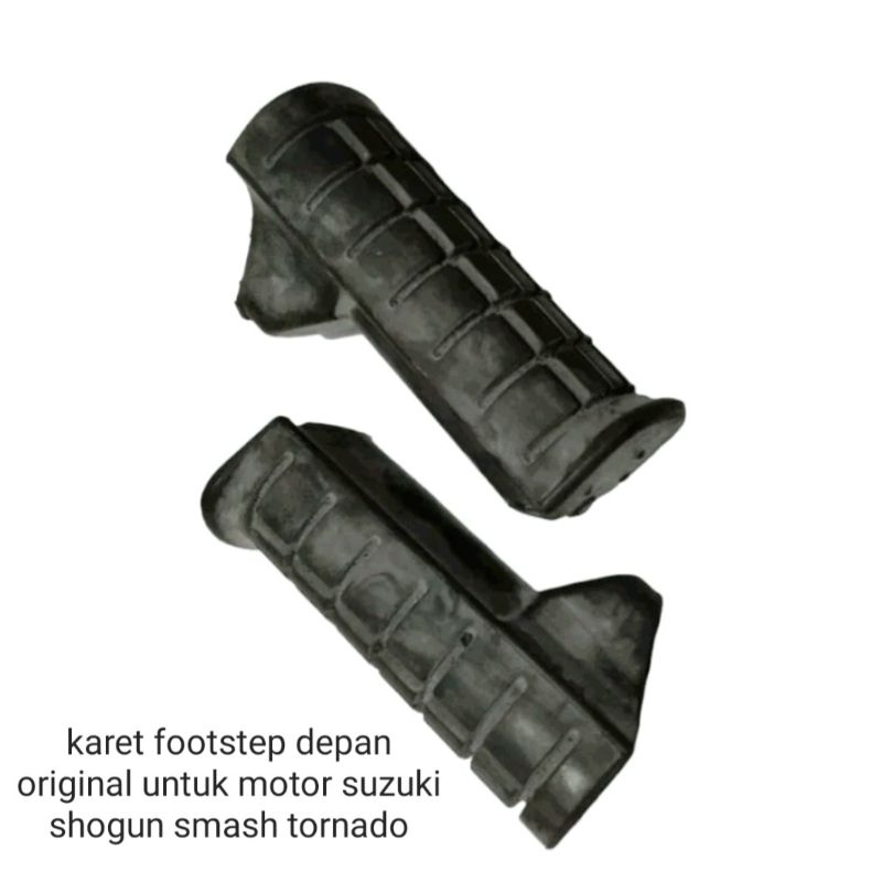 Front FOOT STEP Rubber ORIGINAL SUZUKI TORNADO SMASH SHOGUN Motorcycle ...