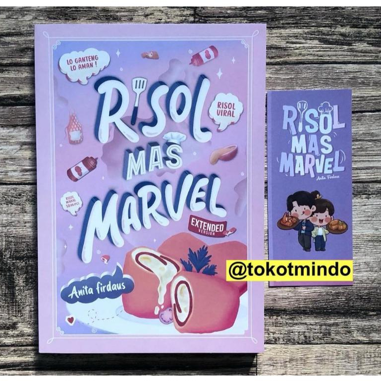 ORIGINAL Novel RISOL MAS MARVEL EXTENDED NEW COVER (Anita Firdaus ...