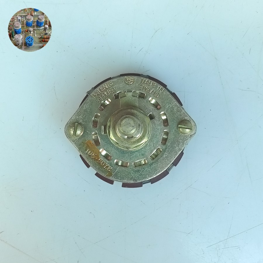 Nos Rotary switch 10 Position Made in England | Shopee Malaysia