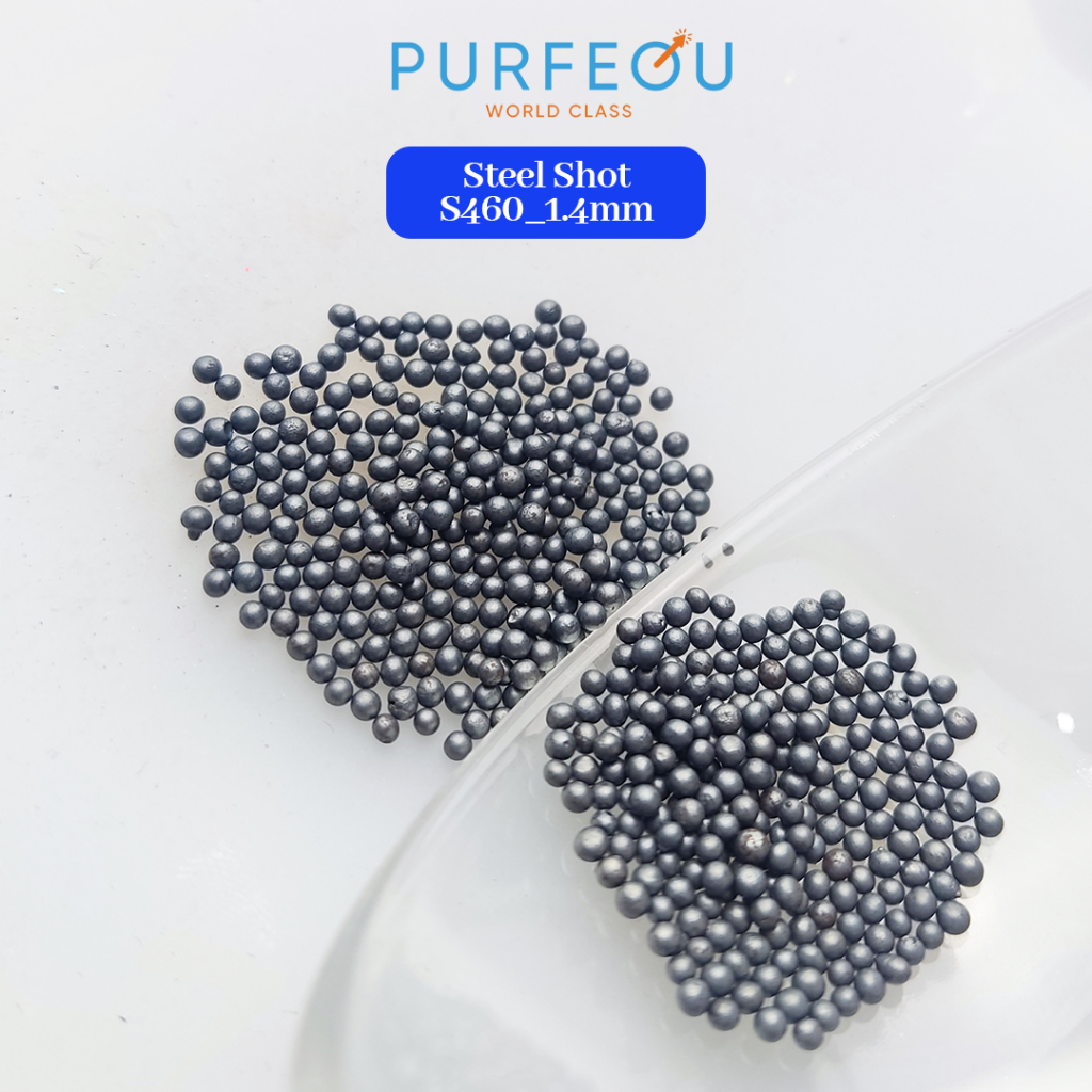 Steel SHOT S460 - 1.4MM SANDBLASTING PURFEQU (25KG) | Shopee Malaysia