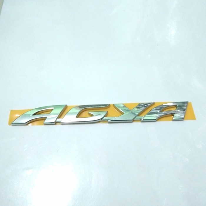 Toyota AGYA ORIGINAL Car Brand logo Writing Emblem | Shopee Malaysia