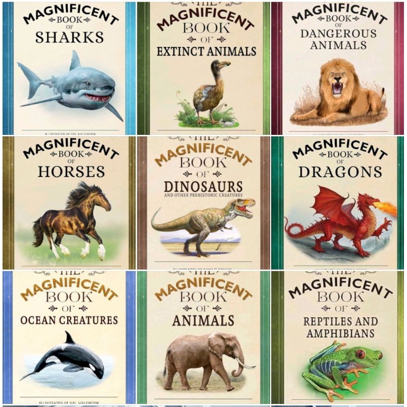The Magnificent Book of Animals / Dangerous Animals / Extinct Animals ...