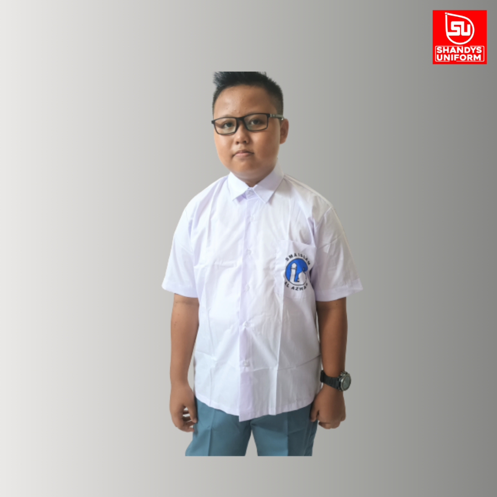 Shandys Uniform I Al Azhar High School Uniform with short sleeves | Shopee Malaysia