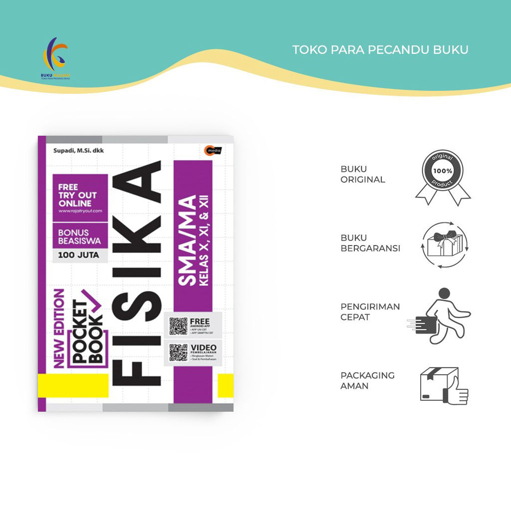 Textbook - New Edition Pocket Book SMA/MA Physics Class 1,2,3 ...