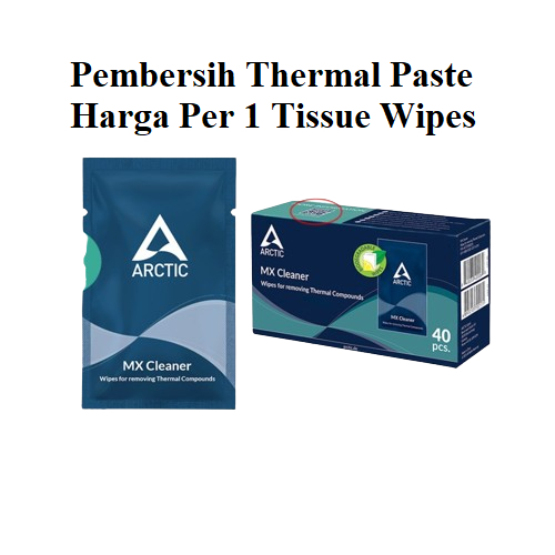 Thermal Cleaning Tissue Paste Arctic MX Cleaner Wipes for Removing ...