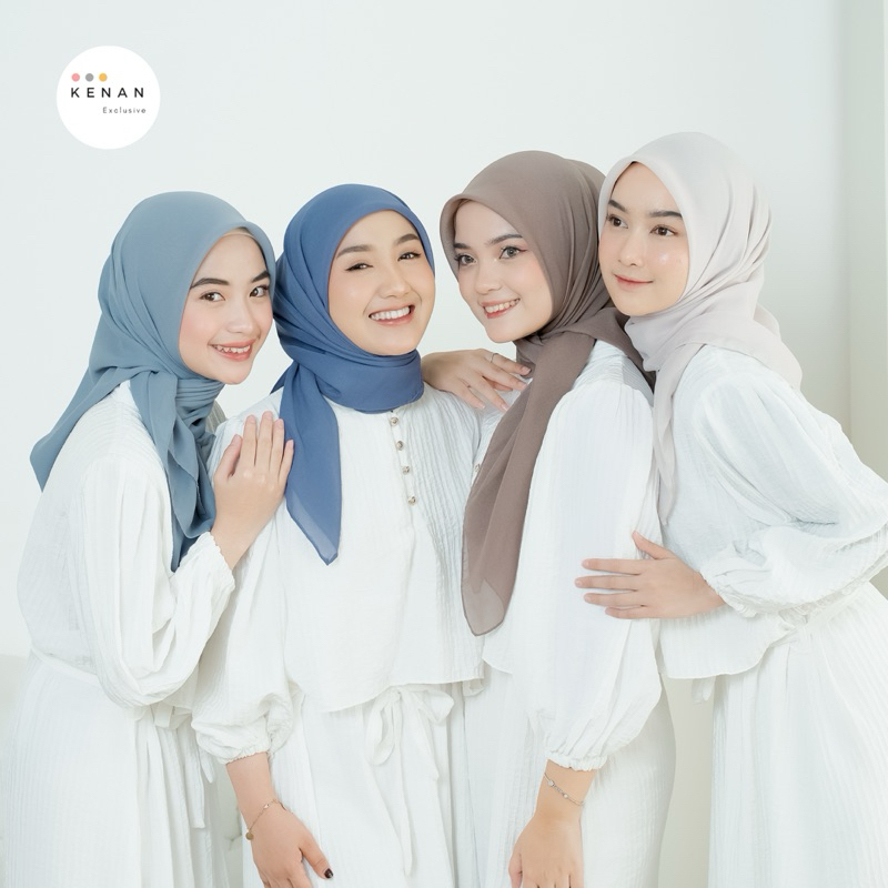 Kenan HIJAB - (PREMIUM) Ultrafine (bella square) | Shopee Malaysia