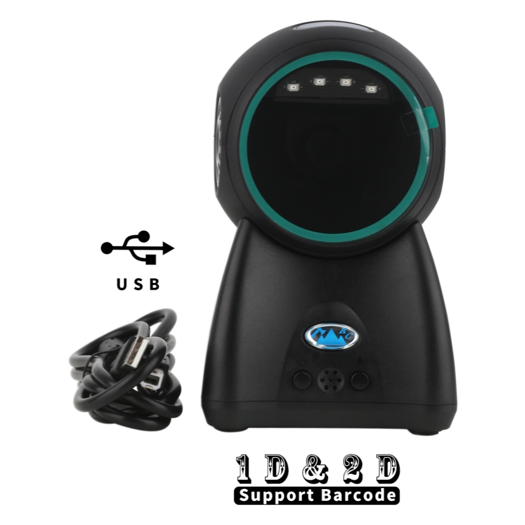 Usb Barcode Scanner 1D 2D Auto Scan Barcode & QR CODE Scanner bar CODE ...