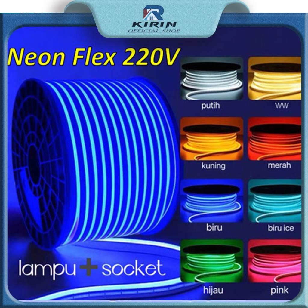 Neon FLEX LED LIGHTS STRIP Lights 1M 2M 3M 4M 5M 220v HOSE OUTDOOR Sign ...