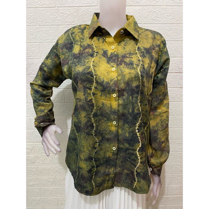 Women's Top With MOTIF, Typical Of South KALIMANTAN 0033 | Shopee Malaysia