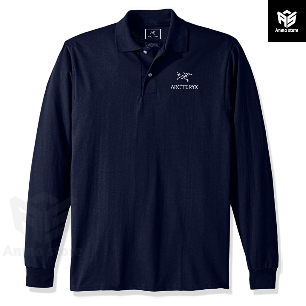 Arcteryx Mountain Climber Long Sleeve Polo Collar T-shirt | Shopee Malaysia