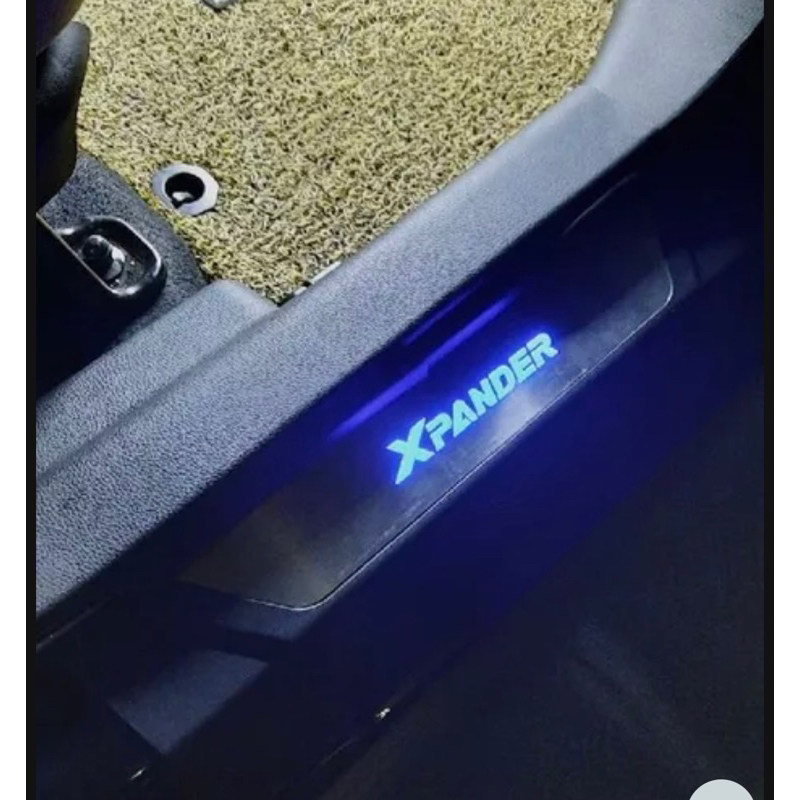 HITAM Xpander SIDE SCUFF SIDE SILLPLATE LED Car Door Black Field Light ...