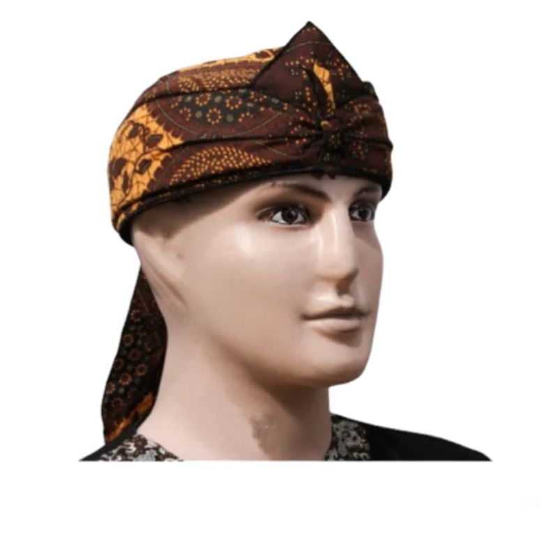 Traditional all size Sundanese Javanese Blankon with full lid | Shopee ...