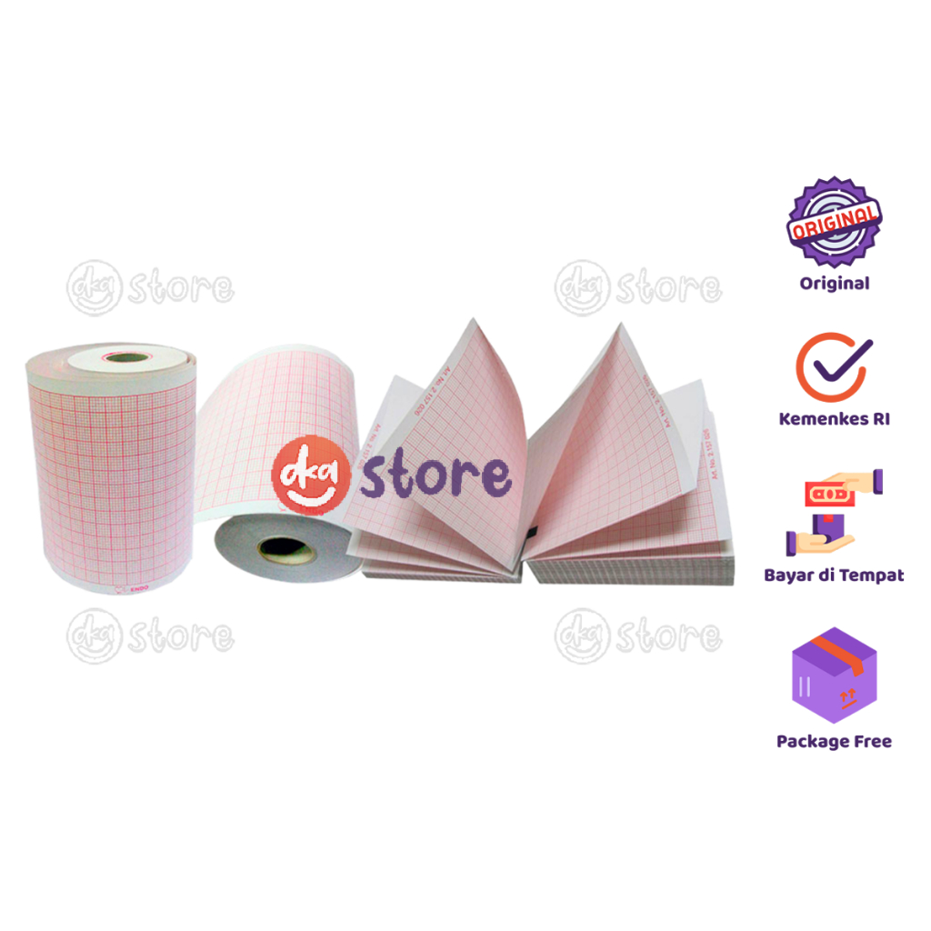 Ecg Paper Electrocardiography Card/ECG Paper Roll FUKUDA/Roll ...