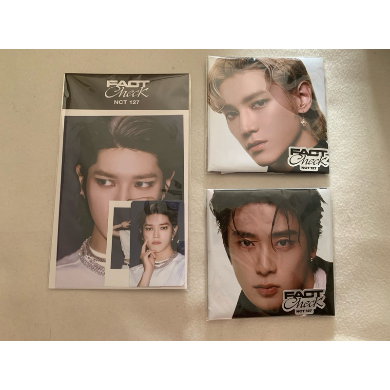 Fact CHECK EXHIBIT ALBUM & FACT CHECK PHOTO SET TAEYONG | Shopee Malaysia