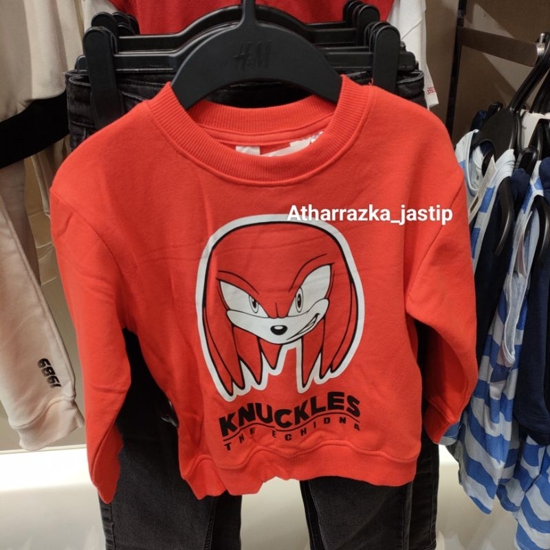 H&m Kids Sonic Sweater jastip entrustment service | Shopee Malaysia