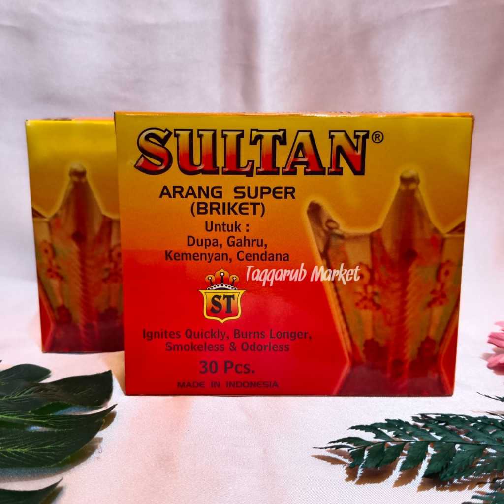 Sultan Charcoal Super Briquettes Original Incense Charcoal Bukhur Gahru ...