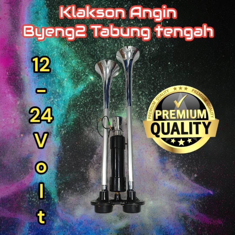 Byeng byeng air horn modified in the middle tube can be used in 12-24 Volts, quality cicada ...