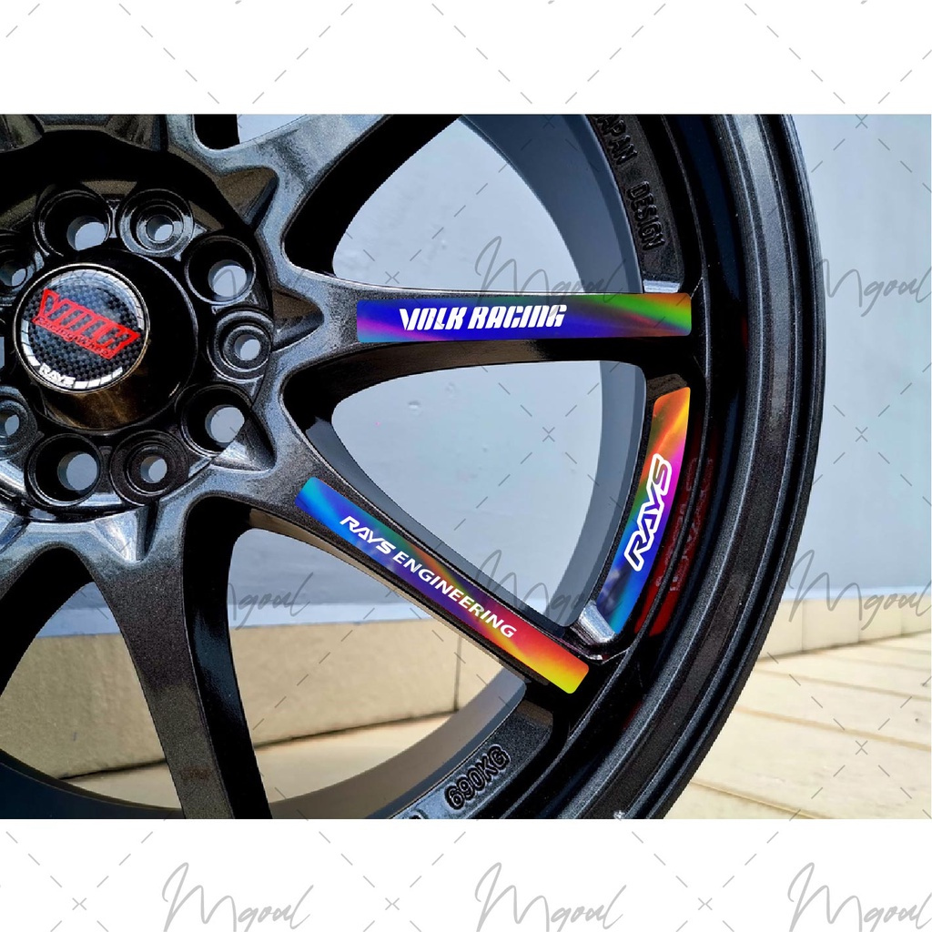 Volk RACING CE28 CR II CE28 SL HIGH GRADE RIMS STICKER rays Volk rim ...