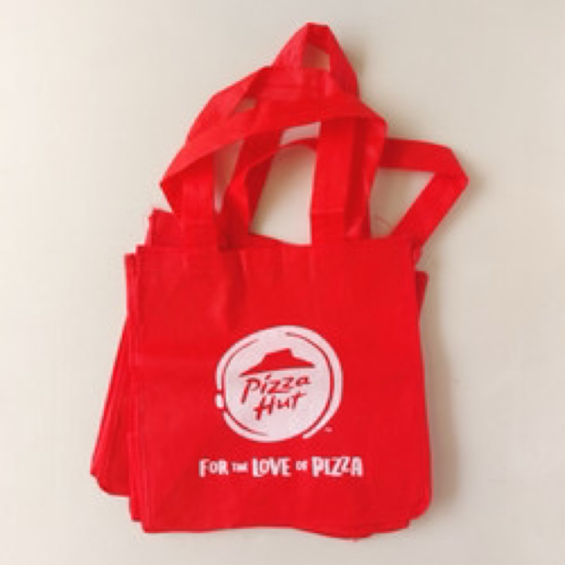 MERAH Shopping Bag pizza hut/Spunbond pizza hut/Tote Bag pizza hut ...