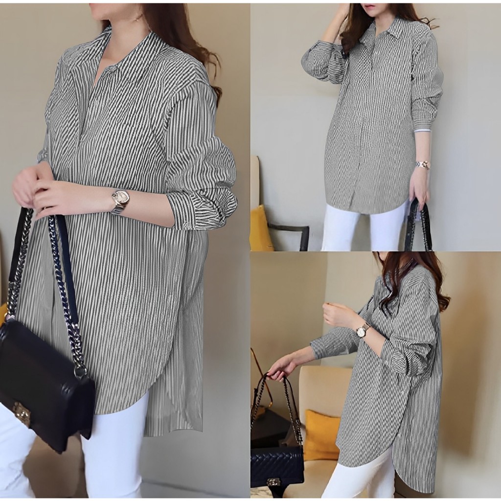 KEMEJA Ms Caca Shirt Ld 100 cm P 80 cm B 165 gr Cotton Polyester 4112 ...